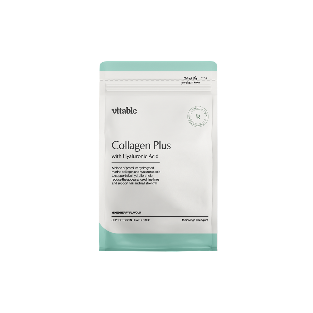 Collagen Plus Hyaluronic Acid by Vitable | Made in Australia