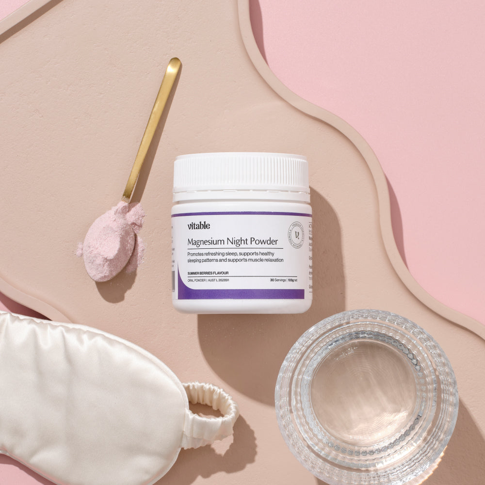 Magnesium Night Powder by Vitable | Made in Australia
